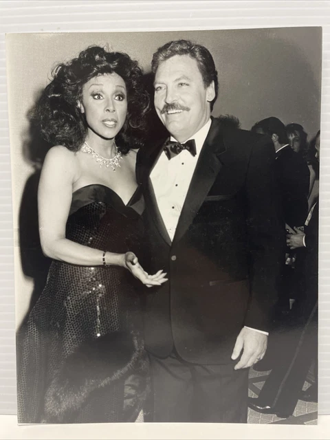 DIAHANN CAROLL SCRITTA E Stacy Keach 44th D'Oro Globi (1987) B&w ...