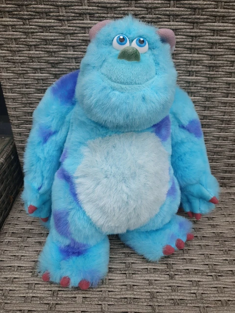 DISNEY PIXAR MONSTERS Inc Sully Soft Toy Plush 14 Inch Disneyland Paris ...