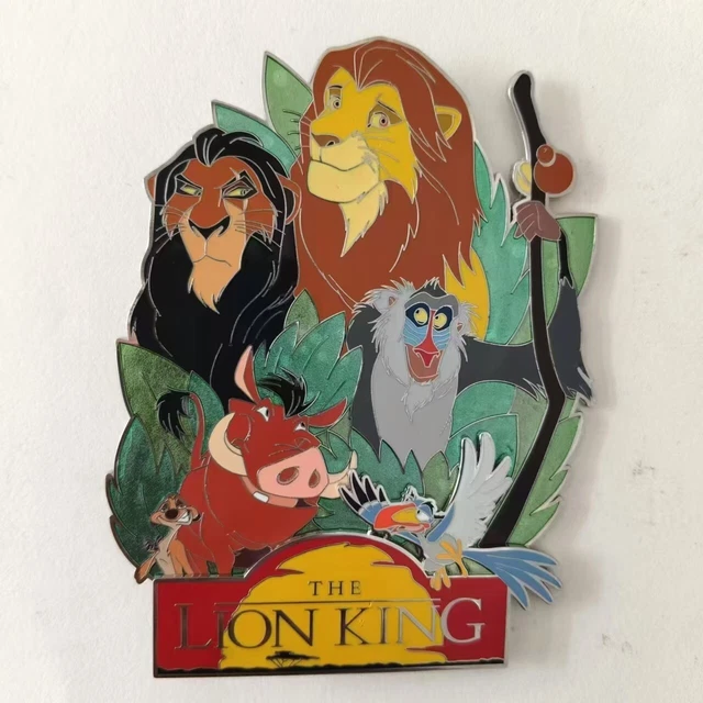 2019 DISNEY D23 Expo WDI The Lion King 25th Anniversary Simba Jumbo Pin ...