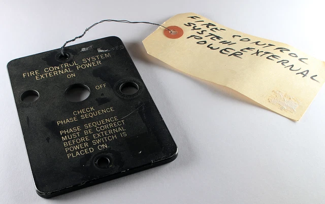COCKPIT SCHILD BOMBER B 52 Fire Control System External Power Boeing ...