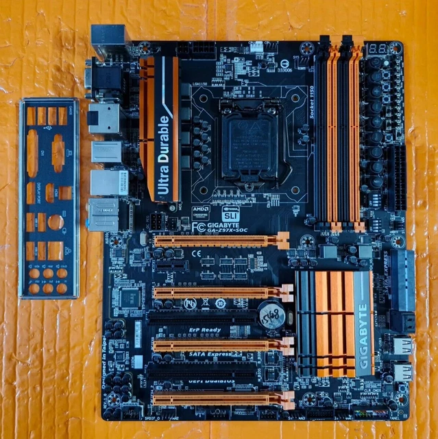 GIGABYTE GA-Z97X-SOC : LGA1150 Z97 DDR3 ATX DVI/DP/HDMI/VGA + IO-Shield ...