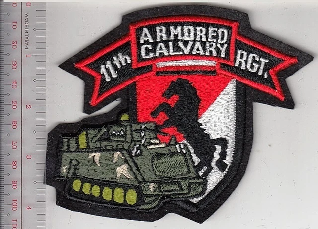 US ARMY VIETNAM 11th Armored Cavalry Regiment ACR Armored Personel ...