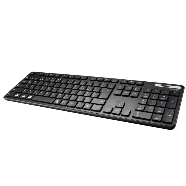 ELECOM WIRELESS KEYBOARD Bluetooth Full Keyboard with Numeric Keypad ...