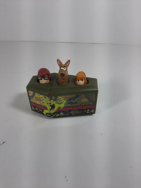 VINTAGE 1996 BURGER King Cartoon Network Scooby-Doo Rolling Coffin Toy ...
