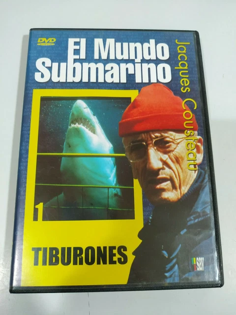 JACQUES COSTEAU EL Mundo Submarino Tiburones - Region All DVD - Español ...