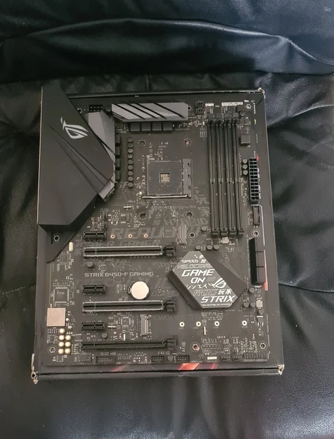 ASUS ROG STRIX B450-F Gaming Socket AM4 DDR4 ATX Motherboard £50.00 ...