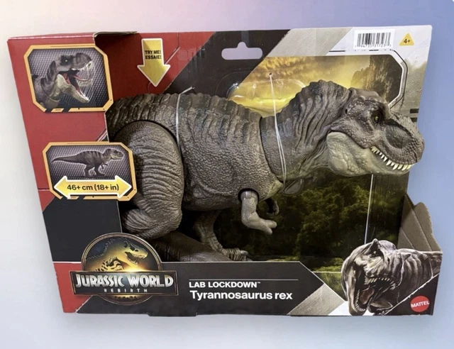 JURASSIC WORLD REBIRTH - Lab Lockdown Tyrannosaurus Rex !!!! EUR 54,99 ...
