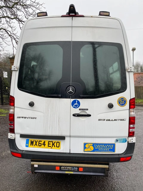 2014 (64) MERCEDES Sprinter Minibus Welfare Bus Auto Wheelchair- EURO 6 ...