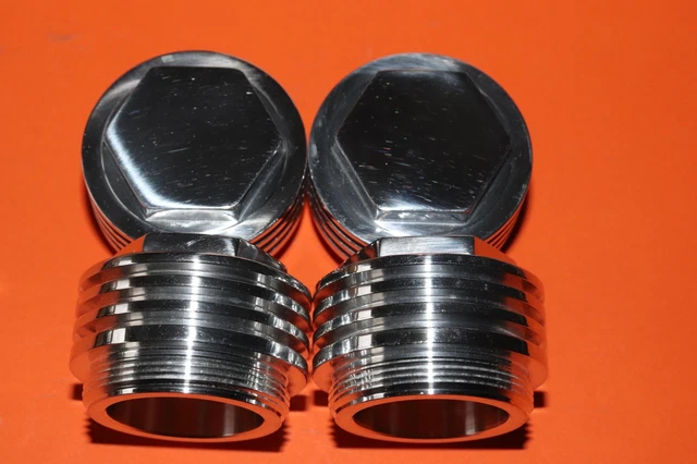 TRIUMPH PREUNIT 500 650 Billet Alloy Finned John Tickle Style E1564 70 ...