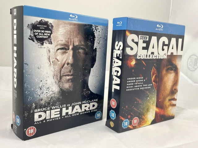 BLU-RAY DIE HARD Quadrilogy Boxset Steven Seagal Collection EUR 20,07 ...