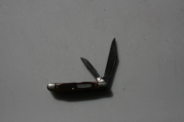 VINTAGE SCHRADE OLD Timer Pocket Knife 720T $10.00 - PicClick