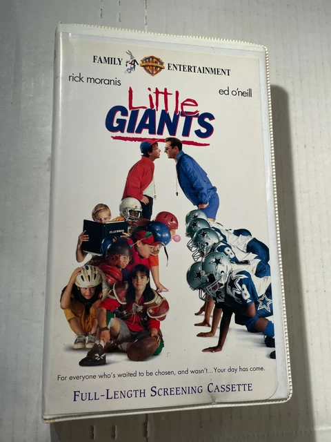 LITTLE GIANTS VHS - Clamshell Case/Screening Copy (Rick Moranis, Ed O ...