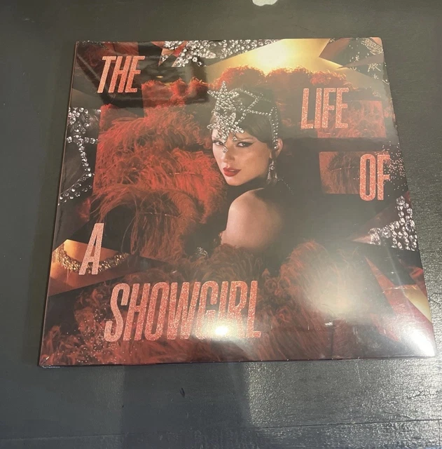 TAYLOR SWIFT THE Life Of A Showgirl Tiny Bubbles Champagne Red Vinyl IN ...