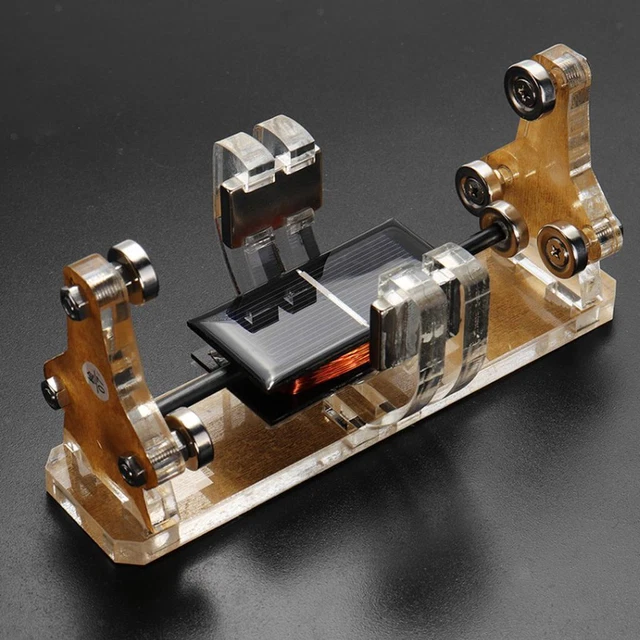 1 STÜCK HORIZONTAL Magnetschwebebahn Motor Solar Bildung DIY Modell ...