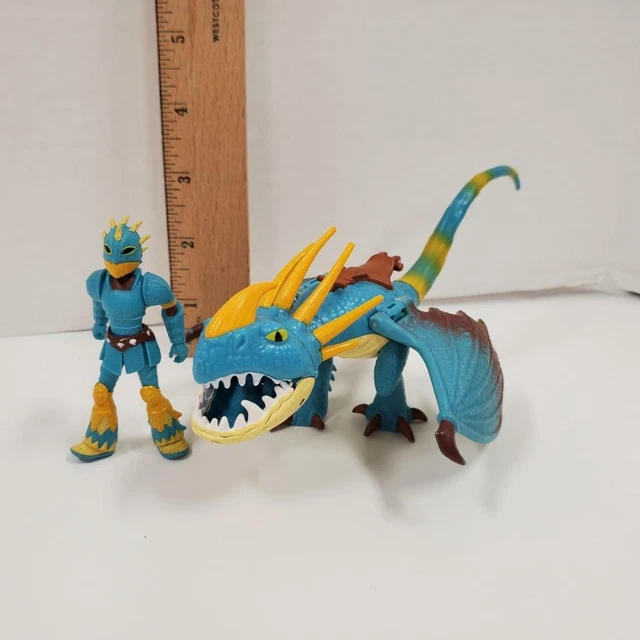 HOW TO TRAIN Your Dragon 3 Deadly Nadder STORMFLY & ASTRID Figure ...