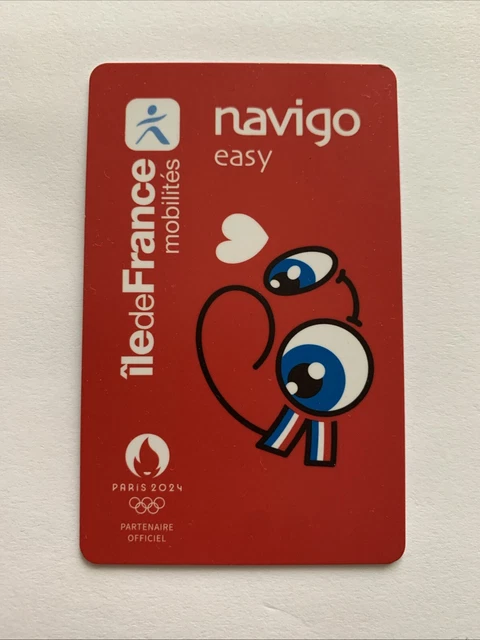 PASS NAVIGO EASY Edition JO PARIS 2024 édition limitée EUR 40,00 ...