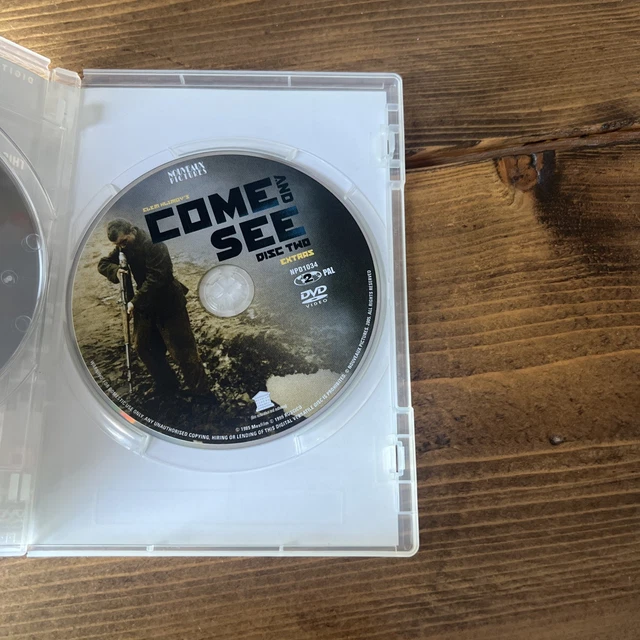 COME AND SEE DVD Double Disc Digitally Remastered Set 1985 Free UK ...