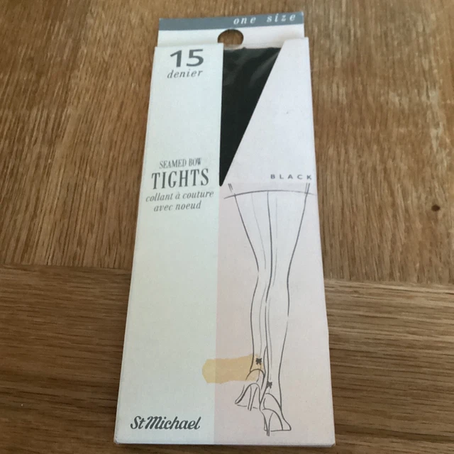 VINTAGE NEW ST Michael Stockings 2 Pairs Bamboo One Size £5.00 ...