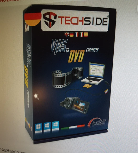 TECHSIDE VIDEO GRABBER VHS Digital Analog 2024 | Windows 11 + Neue ...