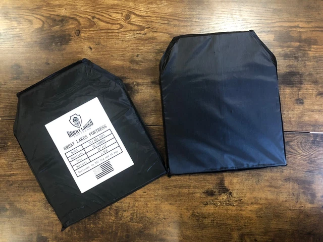 Body Armor Plate VISM NcSTAR Level IIIA UHMWPE Ballistic Soft - 10x12 ...