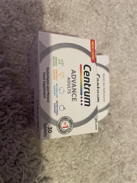CENTRUM ADVANCE ADULTS Multivitamin Expiry August 2025 30 Tablets £8.00 ...