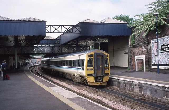 35MM SLIDE - British Rail 158749 Class 158 Express Sprinter DMU £1.99 ...