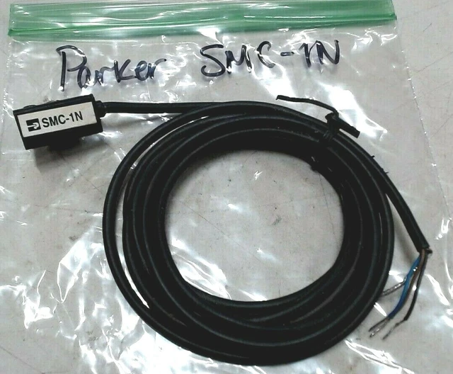 PARKER SCHRADER BELLOWS Smc-1N Hall Effect Sensor Switch N.c. Led Npn ...