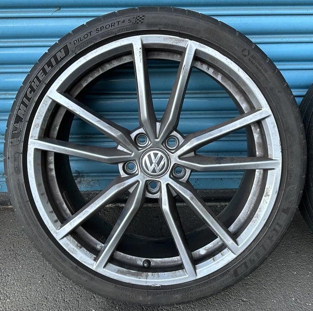 GENUINE VW VOLKSWAGEN Golf R Mk7 19” Pretoria Alloy Wheel + Tyre ...