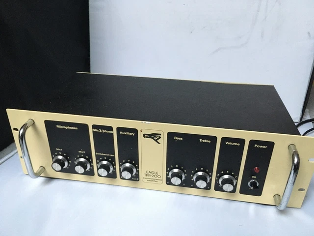 VERY RARE VINTAGE EAGLE TPR 900 Microphone amplifier (Please read) £50. ...