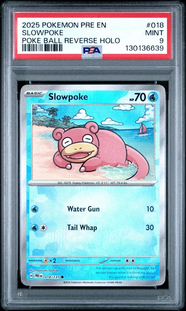 2025 POKEMON PRE En-Prismatic Evolutions Poke Ball Reverse Holo ...