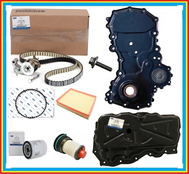 *FOR FORD TRANSIT Custom Mk8 Timing Belt Kit 2.0 Ecoblue Sump Cover ...