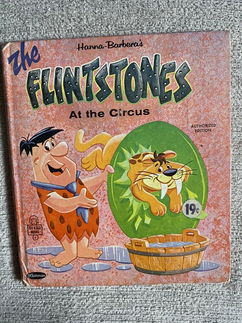 JEAN LEWIS: HANNA-BARBERA'S The Flintstones At the Circus: Whitman 1963 ...