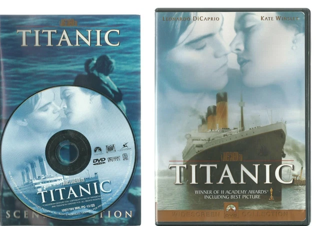 TITANIC (DVD, 1999, Sensormatic) Leonardo DiCaprio Kate Winslet EUR 2 ...