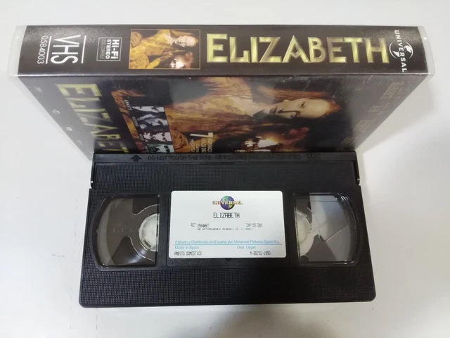 ELIZABETH CATE BLANCHETT Geoffrey Rush Joseph Fiennes VHS Tape ...