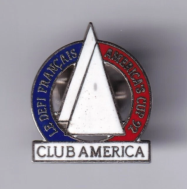 RARE PINS PIN'S .. Bateau Navire Boat Voilier Sail America's Cup France ...