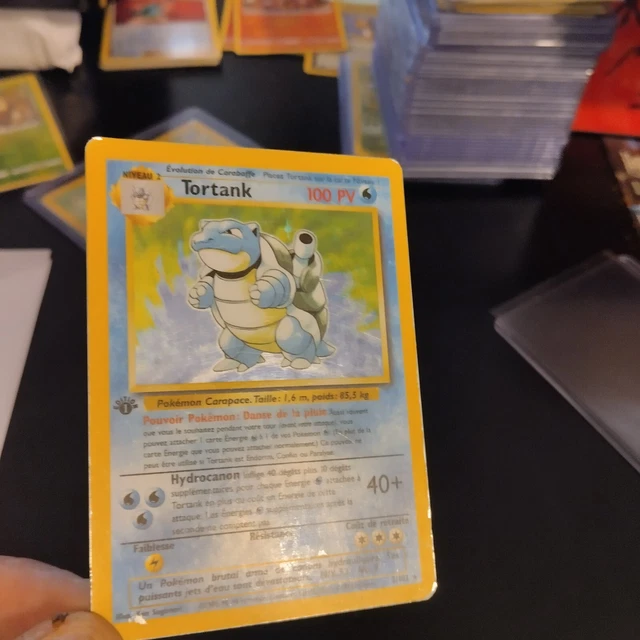 CARTE POKÉMON TORTANK 2/102 Holo Set de Base Edition 1 FR EUR 380,00 ...