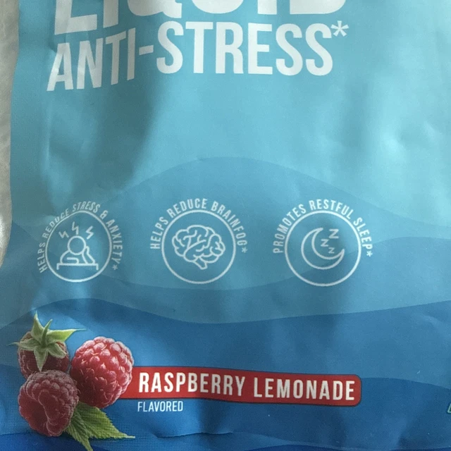CALMIFY LIQUID ANTI-STRESS Supplement 10 Sachets RASPBERRY LEMONADE ...
