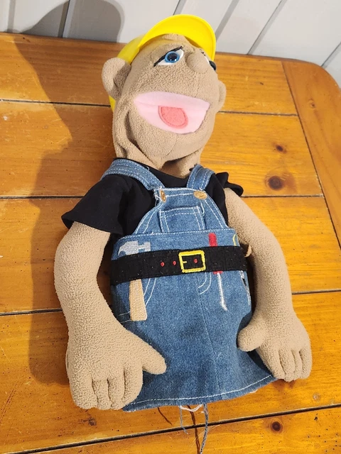 MELISSA & DOUG Construction Worker Hand Puppet - No Stick - 15" $41.99 ...