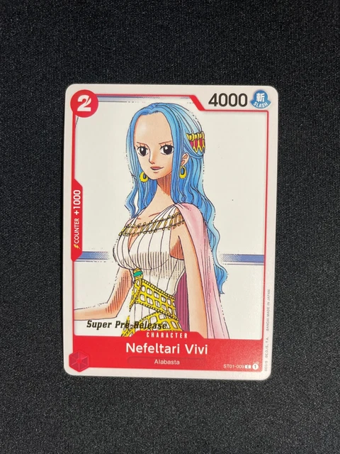 NEFERTARI VIVI ST01-009 C Super Pre-Release Stamped - One Piece - NM Auc. $1.99 - PicClick CA