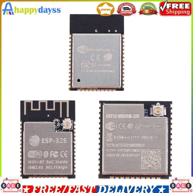 ESP-WROOM-32 ESP32/ESP32S/ESP32U MODUL Smart Electronics Hall-Sensor-Modul EUR 5,12 - PicClick DE