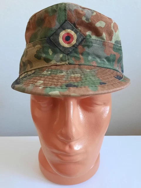 REPRODUCTION MILITARY ARMY WW1 Camouflage Field Soldier German Cap ...
