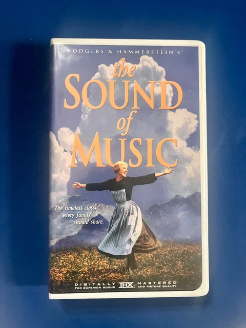 THE SOUND OF Music (VHS, 2000, Five Star Collection Clamshell) Like new ...