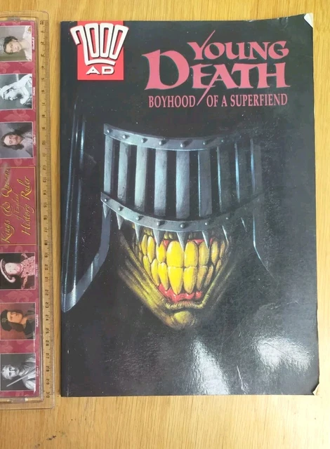 JUDGE DEATH YOUNG Death: Boyhood of a Superfiend 2000ad Judge Dredd UK ...