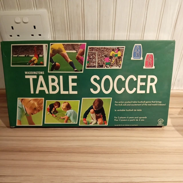 TABLE SOCCER FOOTBALL Board Game 1974 Waddingtons £21.50 - PicClick UK