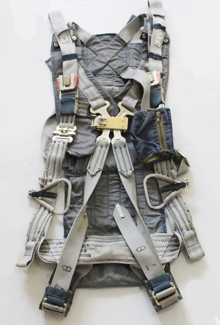 MIG-29 AIR FORCE Fighter Jet Type Pilot Parachute Harness $140.30 ...