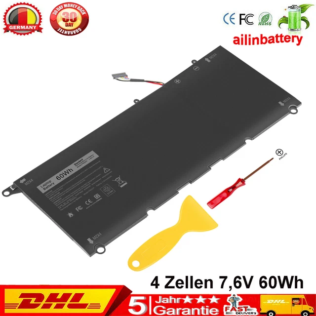 AKKU PW23Y RNP72 TP1GT Für Dell XPS 13 9360 13-9360-D1605 D1609 D1705 ...