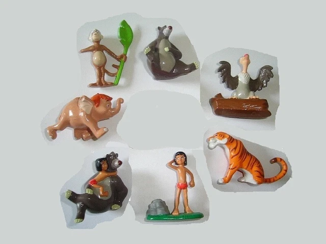 DISNEY THE JUNGLE Book Figurines Set Panini - Figures Collectibles ...
