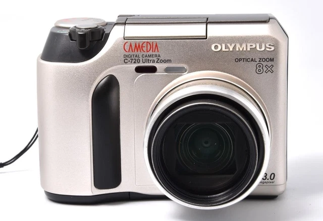 OLYMPUS CAMEDIA C-720 Ultra Zoom Compact Digital Camera 3MP 8x Tested ...