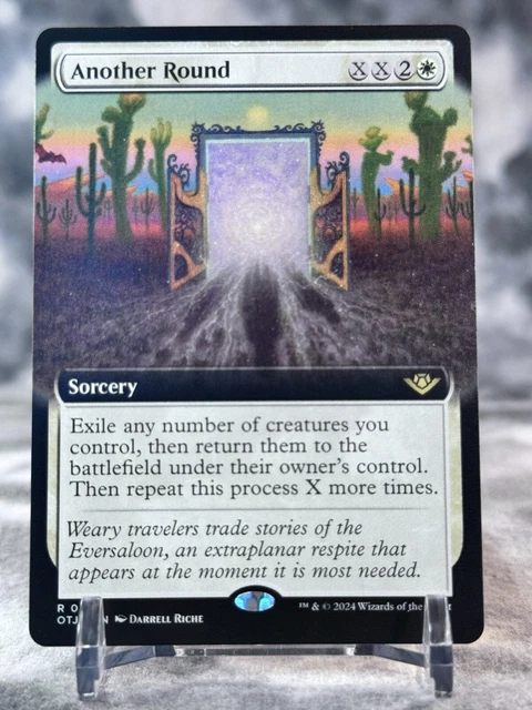 ANOTHER ROUND (EXTENDED Art) - MTG : Outlaws of Thunder Junction ...