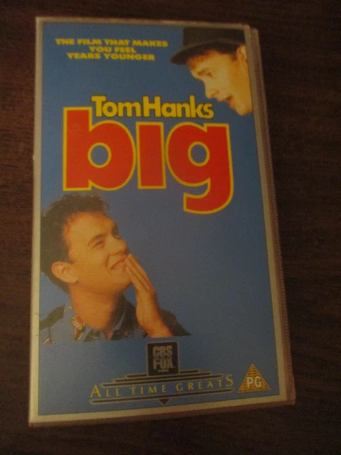 TOM HANKS BIG VHS Video Tape (NEW) £7.99 - PicClick UK